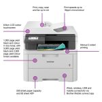 Brother MFC-L3740CDW A4 Colour Multifunction Laser Printer | Printer Base