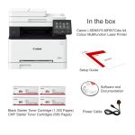 Canon i-SENSYS MF657Cdw A4 Colour Multifunction Laser Printer | Printer ...