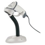 Zebra LS2208 Handheld 1D Laser Barcode Scanner + Stand | Printer Base
