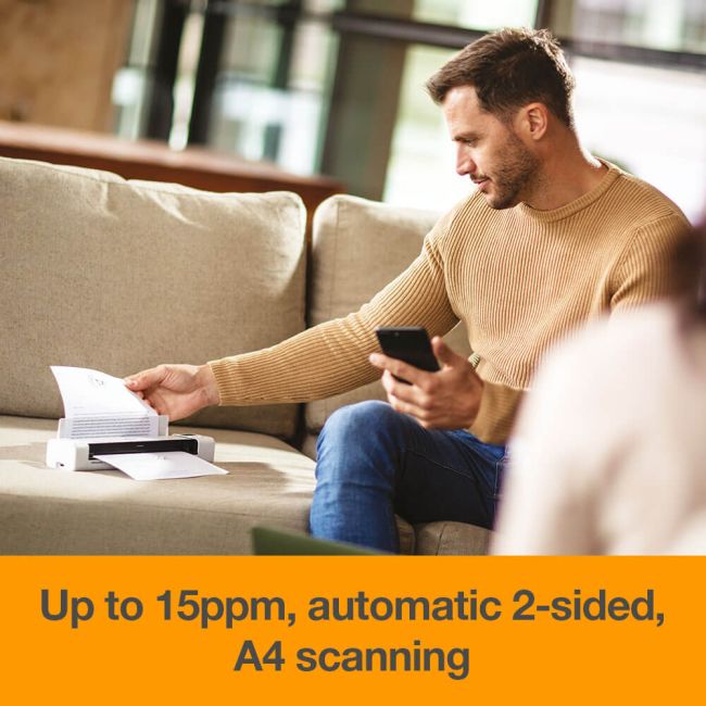 Brother DS-940DW A4 Mobile Scanner DS940DWTJ1 | Printer Base