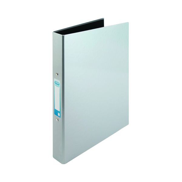 Elba 25mm 2 O-Ring Binder A4 Plus Metallic Silver 400017759 | Printer Base