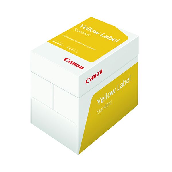 Canon Yellow Label Standard ECF A4 Paper 80gsm White (2500 Pack ...