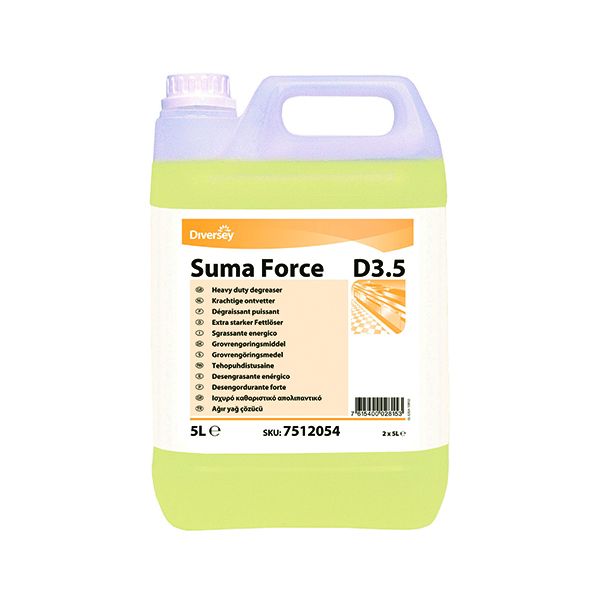 Diversey Suma D3.5 Heavy Duty Degreaser 5 Litre (2 Pack) 7512054 ...