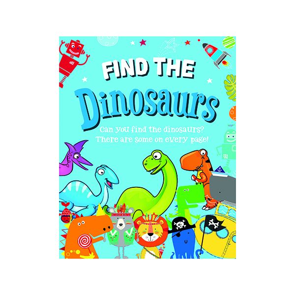Find the Dinosaurs Activity Book (12 Pack) 27072-DINO | Printer Base
