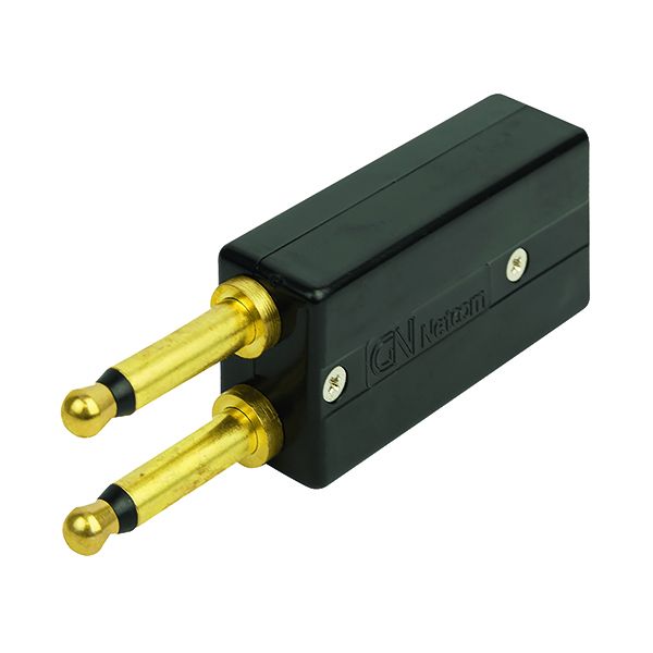Jabra 2 Prong Adapter PJ327 Male to RJ9 Female 0220-649 | Printer Base
