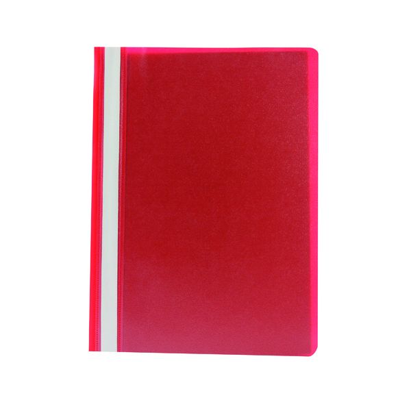 Q-Connect Project Folder A4 Red (25 Pack) KF01455 | Printer Base