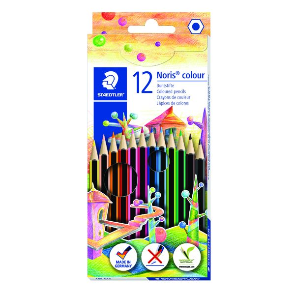 Staedtler Noris Colour Colouring Pencils (120 Pack) 185 C12 | Printer Base