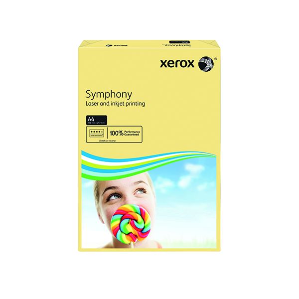 Xerox Symphony Pastel Ivory A4 80gsm Paper (500 Pack) XX93964 | Printer ...