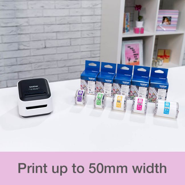 Brother VC-500W Design ‘n’ Craft Full Colour Label Printer VC500WZU1 ...