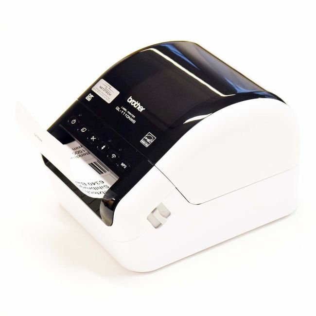 Brother QL-1110NWBC Wide Format Thermal Label Printer | Printer Base