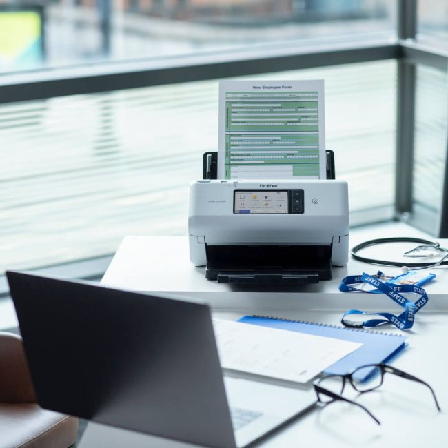 Brother ADS-4700W A4 Document Scanner ADS4700WZU1 | Printer Base