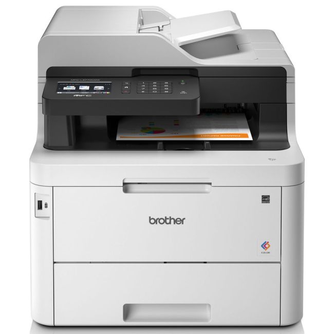 Brother MFC-L3750CDW A4 Colour Laser Multifunction Printer ...