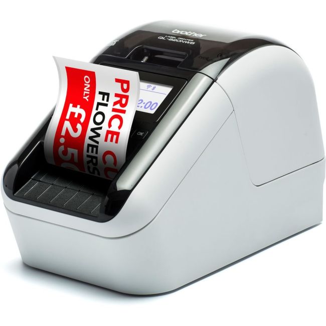 Brother QL-820NWBC Thermal Label Printer | Printer Base