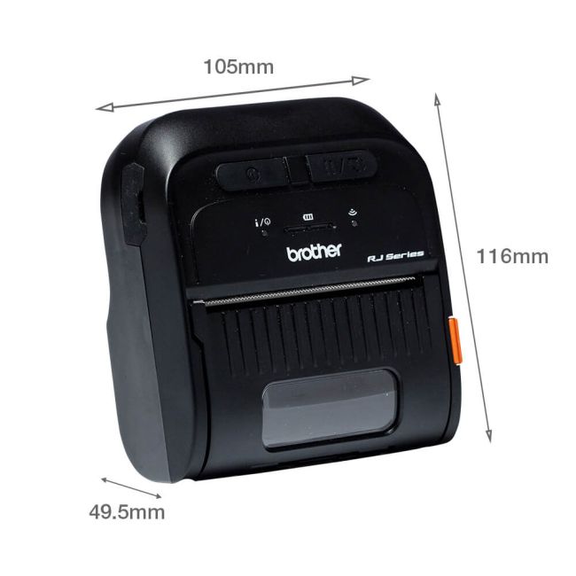 Brother RJ-3055WB Direct Thermal Mobile Receipt Printer | Printer Base