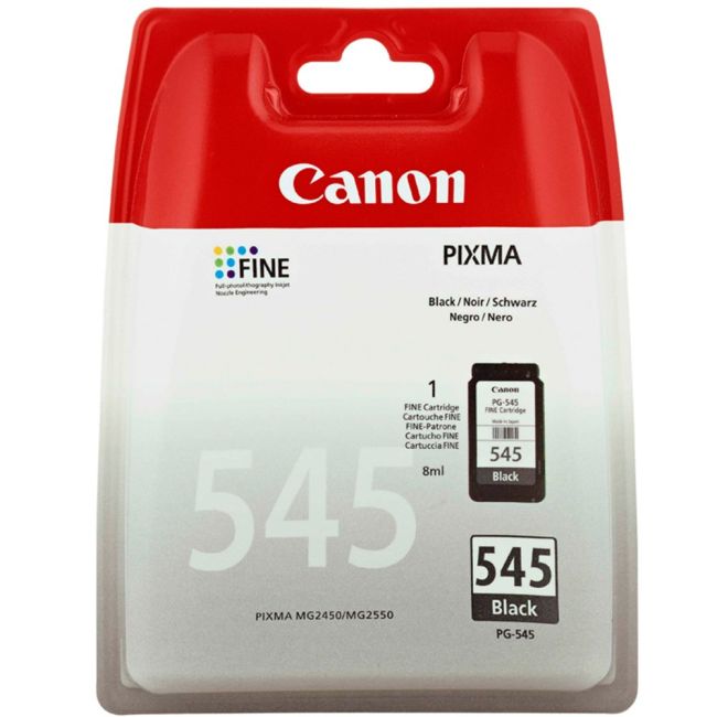 Canon 8287B001 PG-545 Black Ink Cartridge | Printer Base