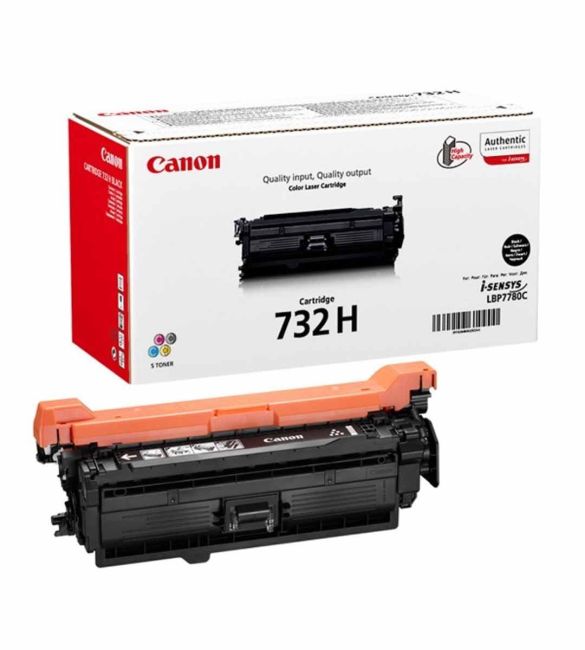 Canon 6264B002AA 732H Black Toner Cartridge 6264B002 | Printer Base