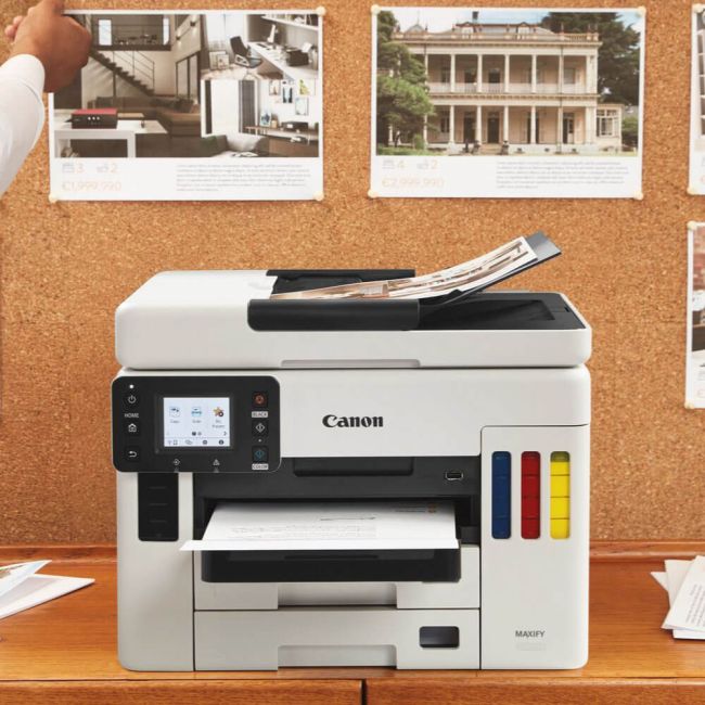 Canon MAXIFY GX6050 A4 Colour Multifunctional Inkjet Printer 4470C008AA ...