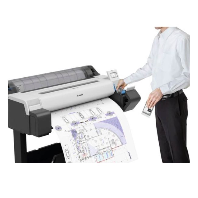 Canon imagePROGRAF TM-340 A0 (36 Inch) Large Format Inkjet Printer ...