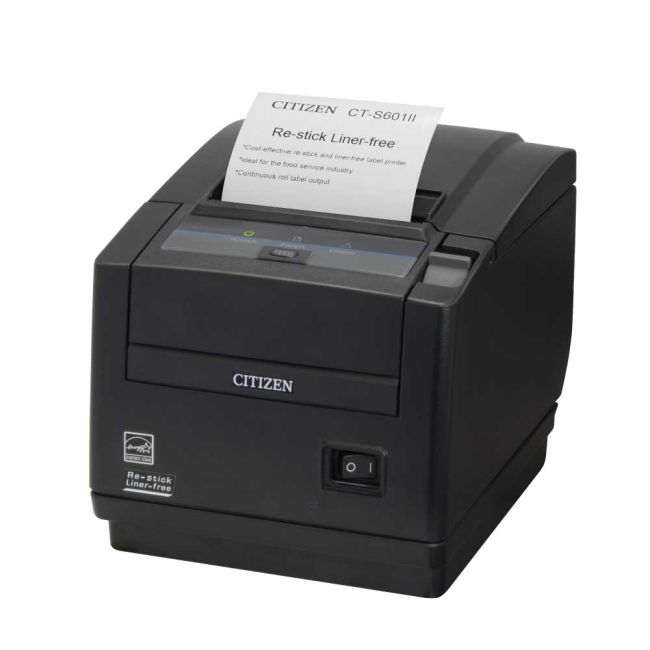 Citizen CT-S601II Direct Thermal POS Printer + Cutter | Printer Base