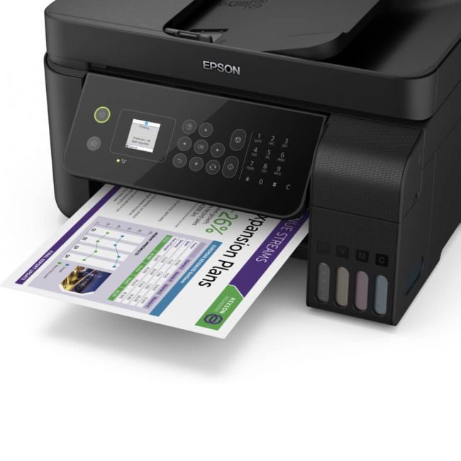 Epson EcoTank ET-4800 A4 Colour Multifunction Inkjet Printer C11CJ65401 ...