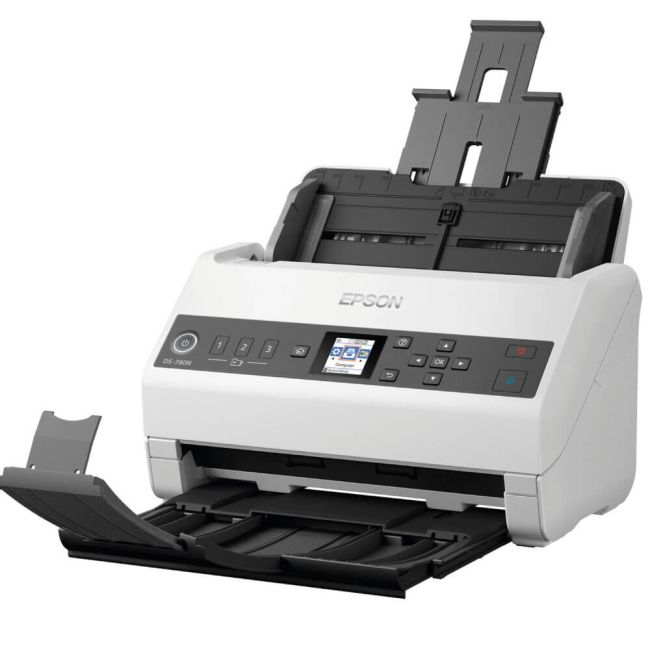 Epson WorkForce DS-730N A4 Document Sheetfed Scanner B11B259401BY ...