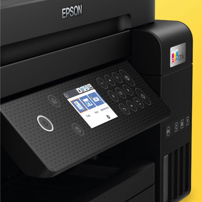 Epson EcoTank ET-3850 A4 Colour Multifunction Inkjet Printer C11CJ61401 ...