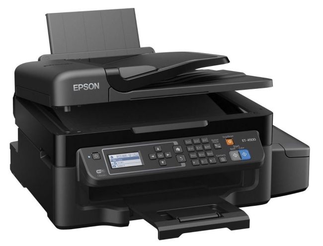 Epson EcoTank ET-4500 A4 Colour Inkjet Multifunction Printer with Fax ...