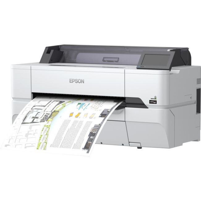Epson SureColor SC-T3405 24" Large Format Inkjet Printer With Stand ...