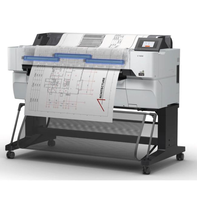 Epson SureColor SC-T5400M 36" Large Format Multifunciton Inkjet Printer ...