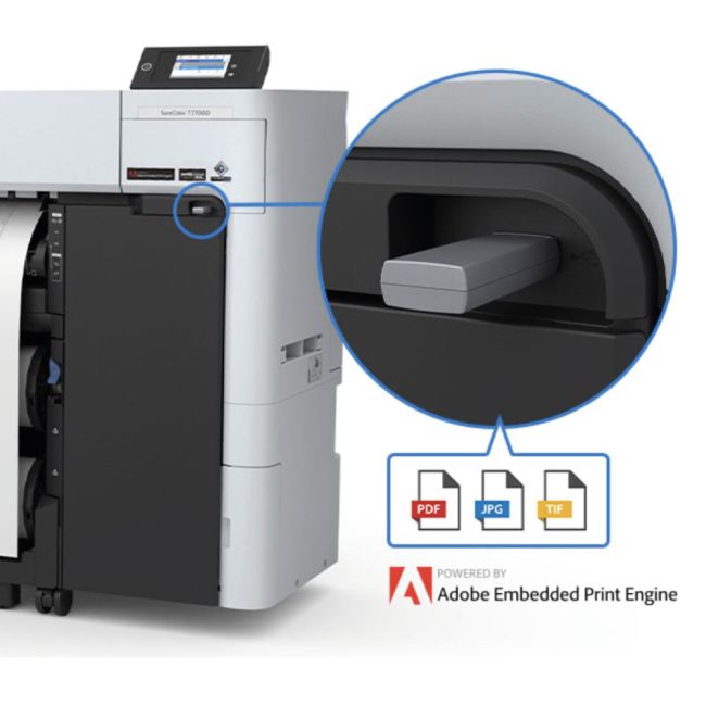 Epson SureColor SC-T7700DM A0/44" Colour Format Inkjet Printer ...