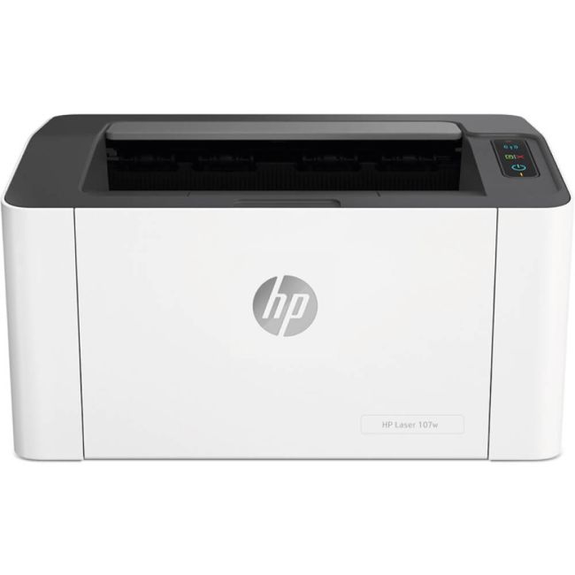 HP Laser 107w A4 Mono Laser Printer 4ZB78A | Printer Base