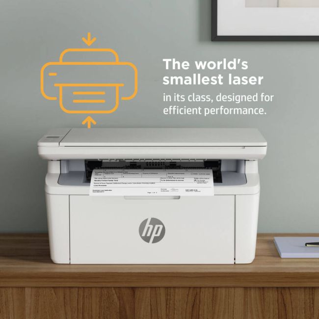 HP LaserJet M140W A4 Mono Multifunction Laser Printer 7MD72F | Printer Base