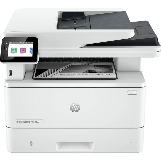 HP LaserJet Pro MFP 4101FDW A4 Mono Multifunction Laser Printer 2Z619F | Printer Base