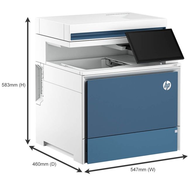HP LaserJet Enterprise MFP 5800dn A4 Colour Multifunction Laser Printer ...