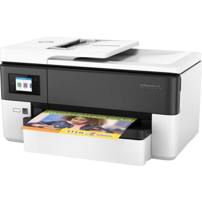 HP OfficeJet Pro 7720 A3 Colour Multifunction Inkjet Printer Y0S18A#A80 ...
