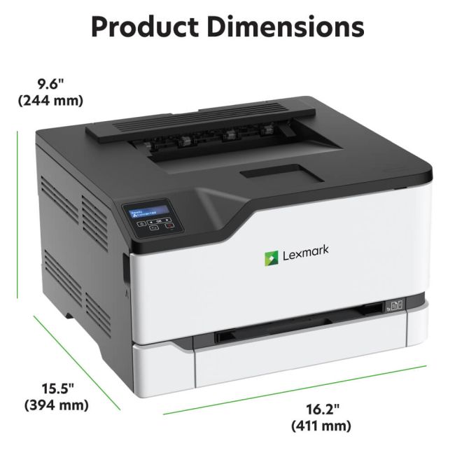 Lexmark C3224dw A4 Colour Laser Printer 40N9103 | Printer Base
