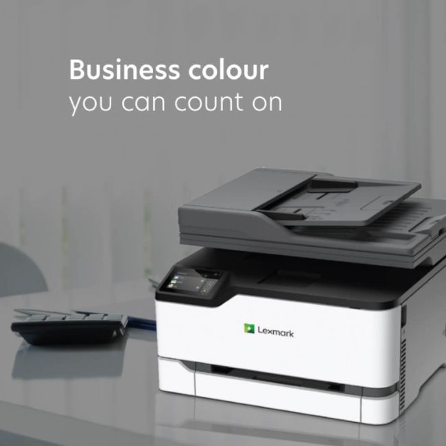 Lexmark MC3224adwe A4 Colour Multifunction Laser Printer 40N9153 ...