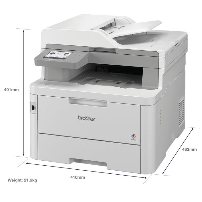 Brother MFC-L8390CDW A4 Colour Multifunction Laser Printer | Printer Base