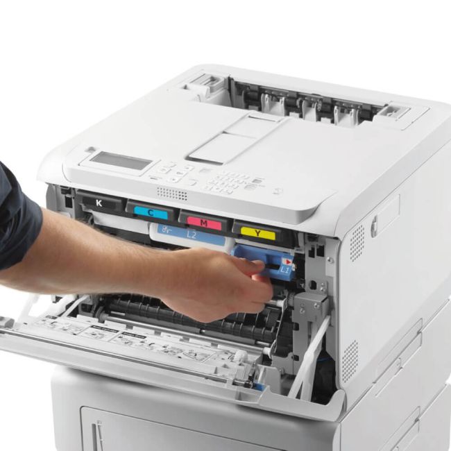 OKI C650 A4 Colour Laser Printer 09006143 | Printer Base