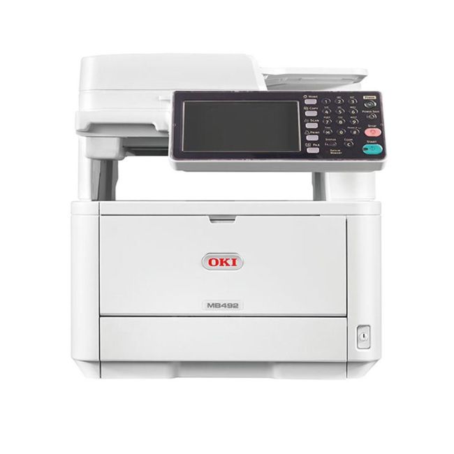 Oki MB492dn A4 Mono LED MFP with Fax 45858402 | Printer Base