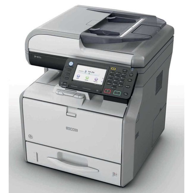 Ricoh SP 4510SF A4 Mono Laser Multifunction Printer with Fax 906230 ...
