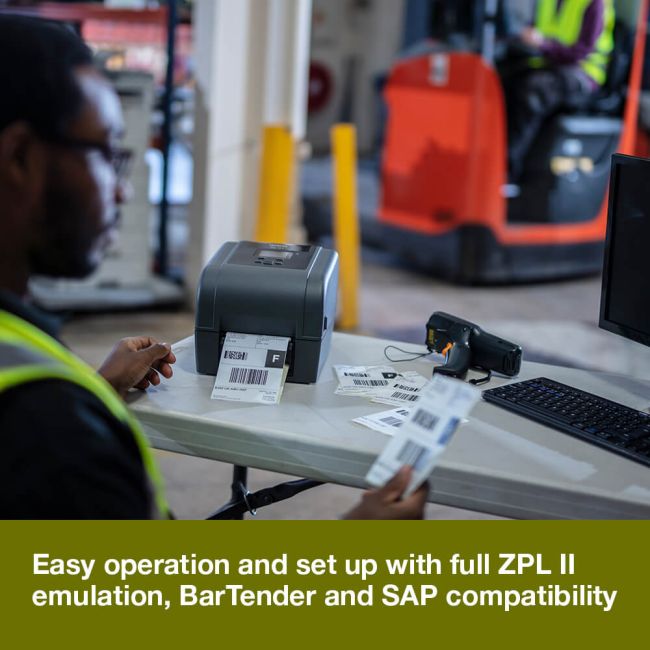 Brother TD-4750TNWBR Professional Thermal Label Printer TD-4750TNWBR ...