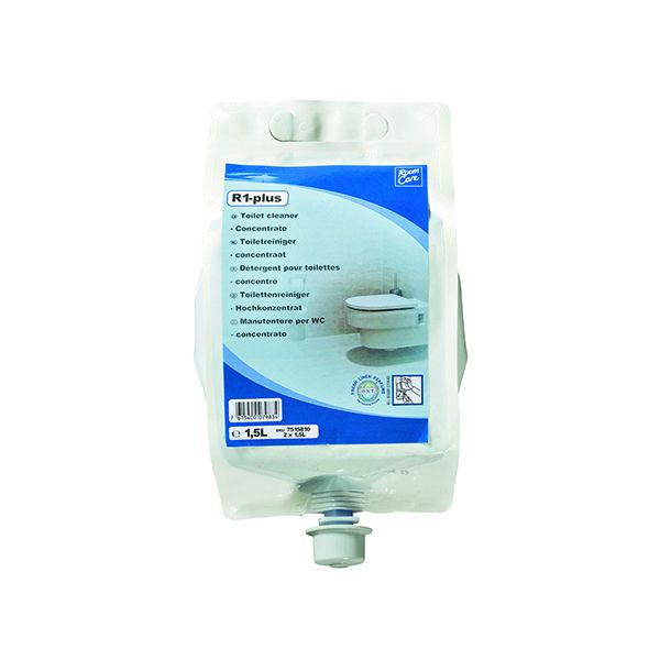Diversey Room Care R1-Plus Toilet Cleaner 1.5 Litre (2 Pack) 100857609 ...