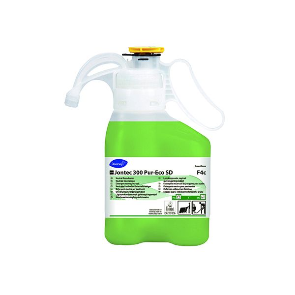 Diversey Taski Jontec 300 Pur-Eco Floor Cleaner 1.4 Litre 7517833 ...