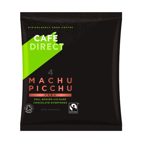 Cafedirect Machu Picchu Ground Coffee 60g (45 Pack) FCR1011 | Printer Base