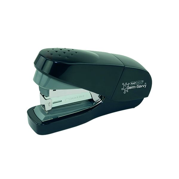 Rapesco Germ-Savvy Eco Flat Clinch Stapler With 2000 Staples 1688 ...