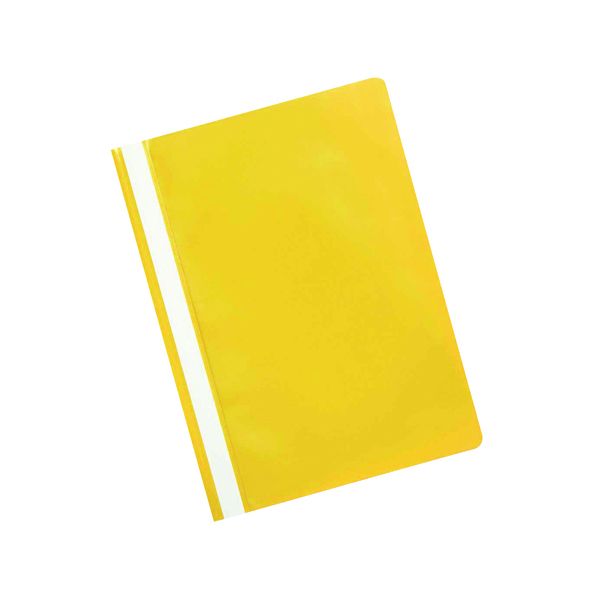 Q-Connect Project Folder A4 Yellow (25 Pack) KF01457 | Printer Base