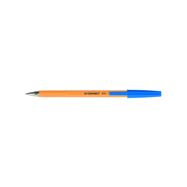 Q-Connect Ballpoint Pen Fine Blue (20 Pack) KF34047 | Printer Base