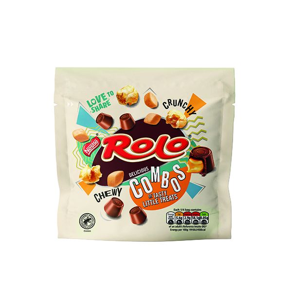 Nestle Rolo Combos Pouch Bag 125g 12483732 | Printer Base