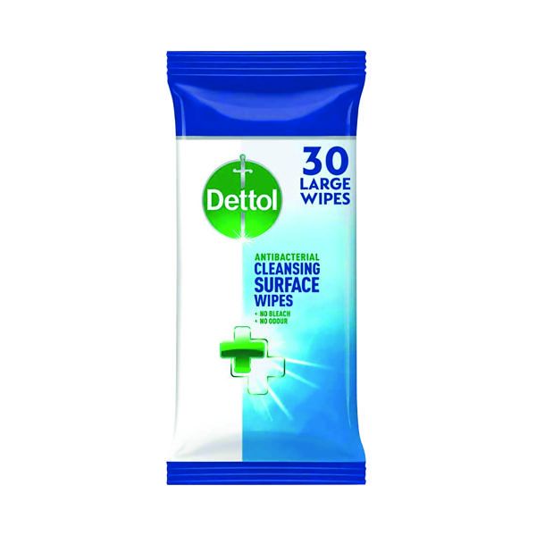 Dettol Disinfectant Wipes 10x30 (Pack of 300) 3151480 | Printer Base